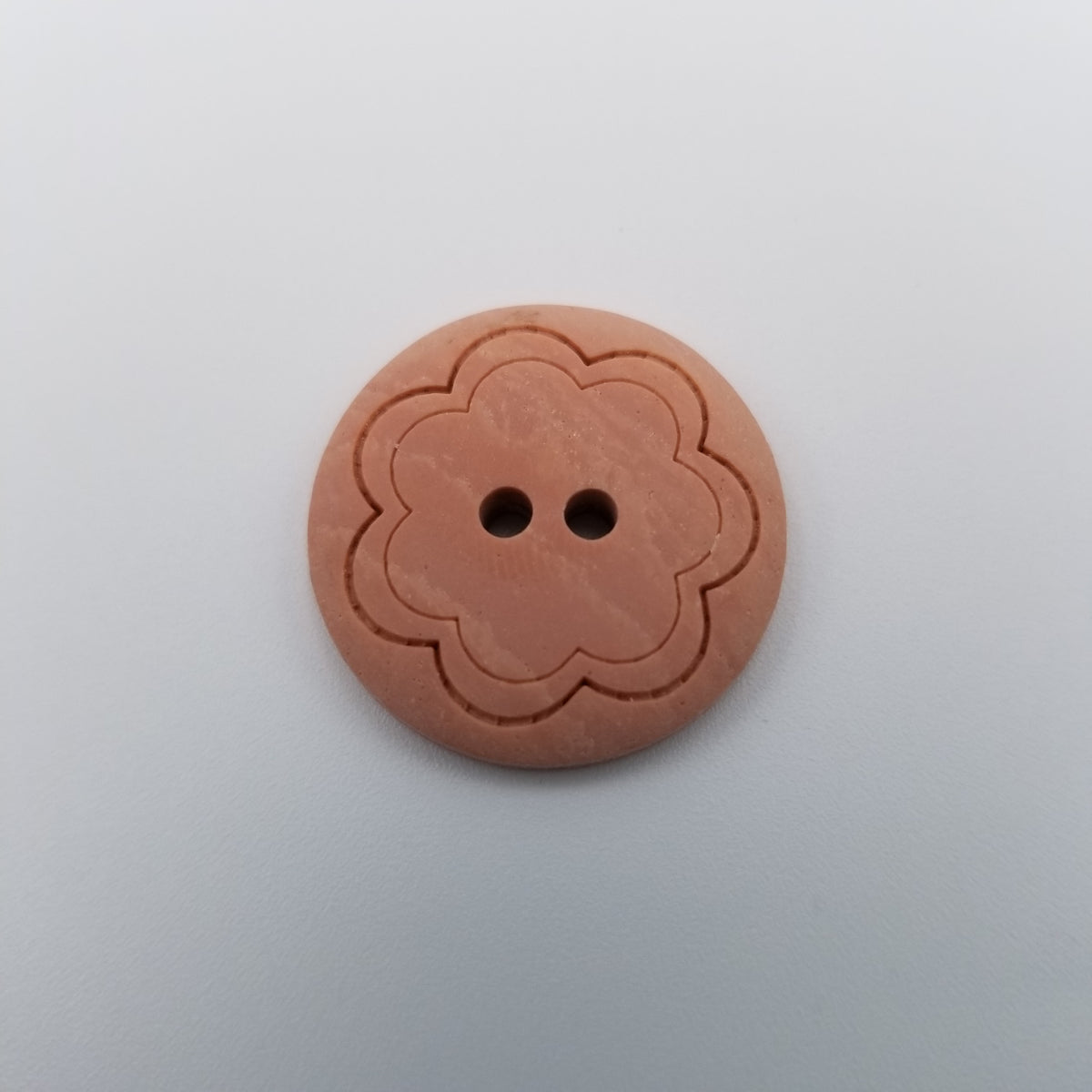 Large round flower button – Sit 'n Knit