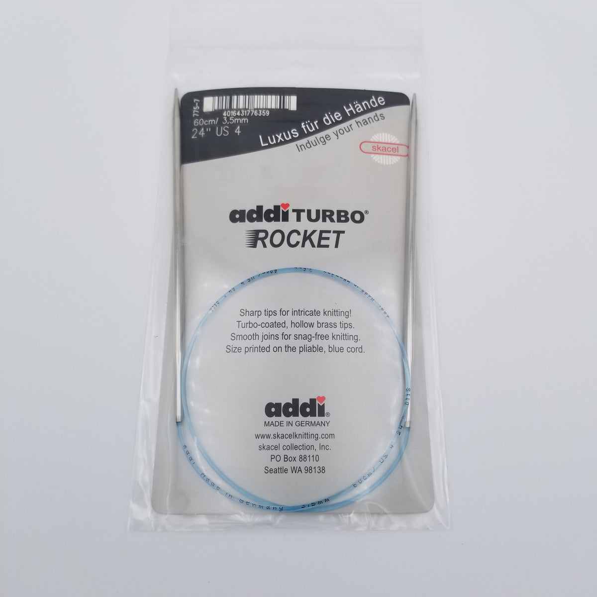 Addi Turbo Rocket Circ US4 – Sit 'n Knit